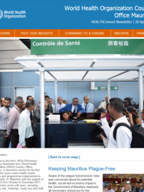 Mauritius | WHO | Regional Office for Africa